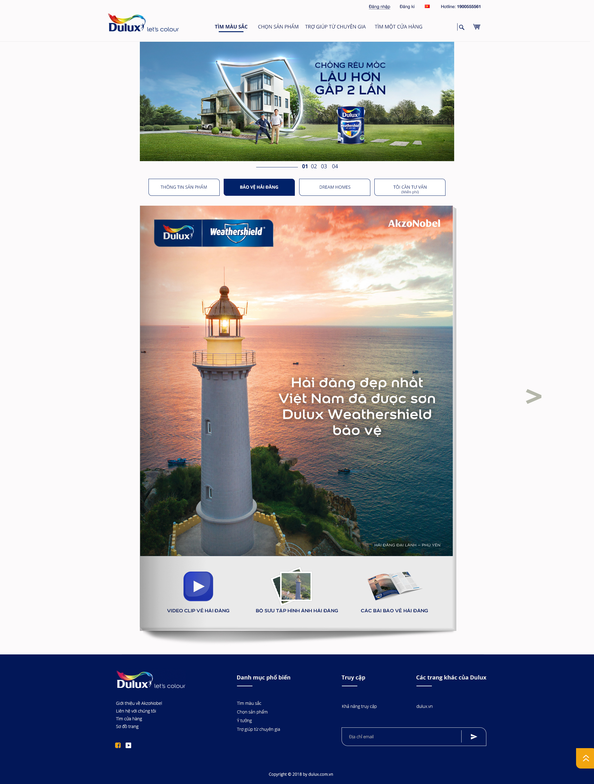 DULUX WEBSITE - MTECH DIGITAL