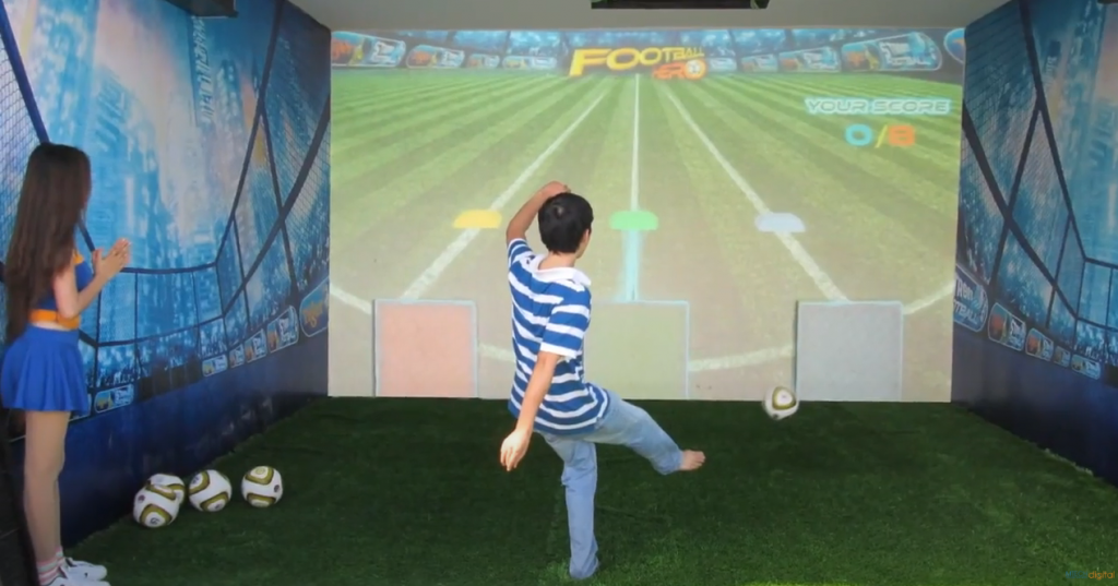 TIGER BEER - FOOTBALL HERO INTERACTIVE WALL - MTECH DIGITAL
