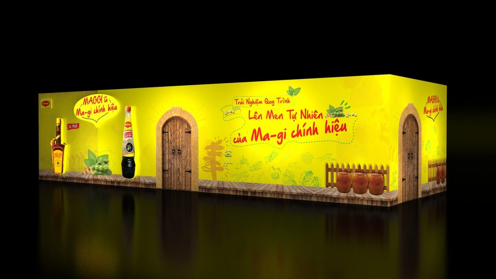 MAGGI-INTERACTIVE PROJECTION MAPPING WALL - MTECH DIGITAL