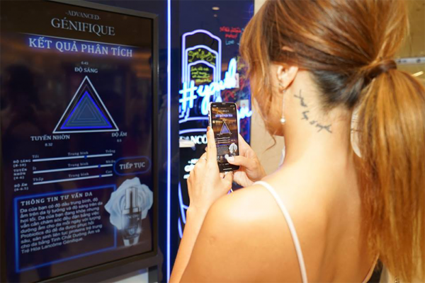 LANCÔME YOUTH CHARGER - SAMPLING MACHINE - MTECH DIGITAL